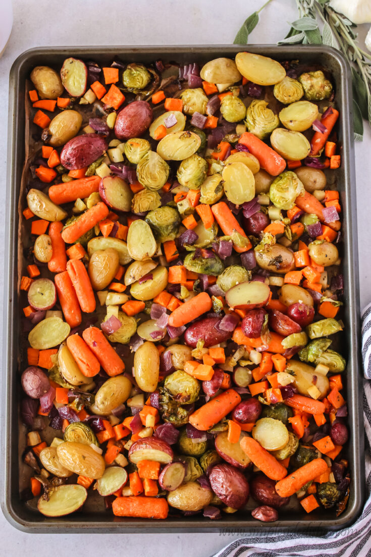 Roasted Winter Vegetables - simplesidedishes.com