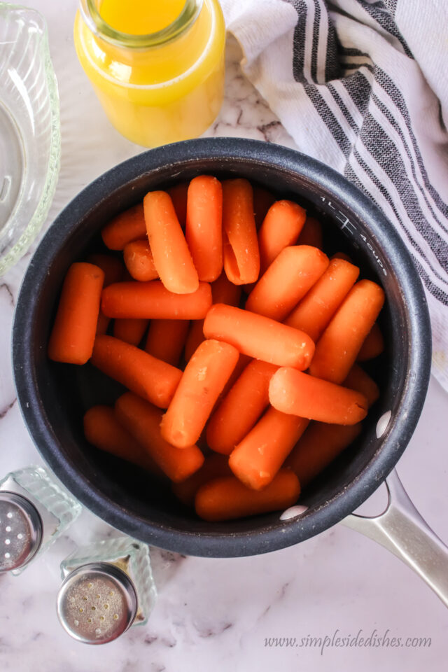 Orange Glazed Carrots - simplesidedishes.com