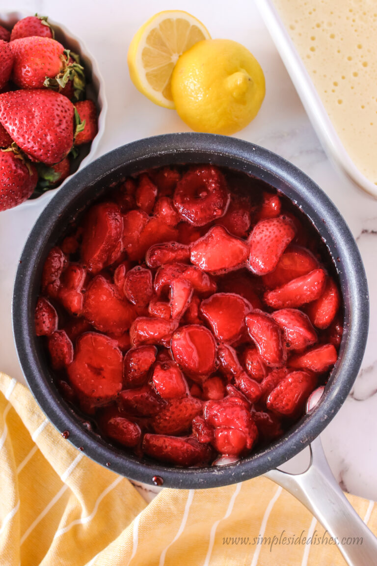 Strawberry Lemonade Jello - simplesidedishes.com