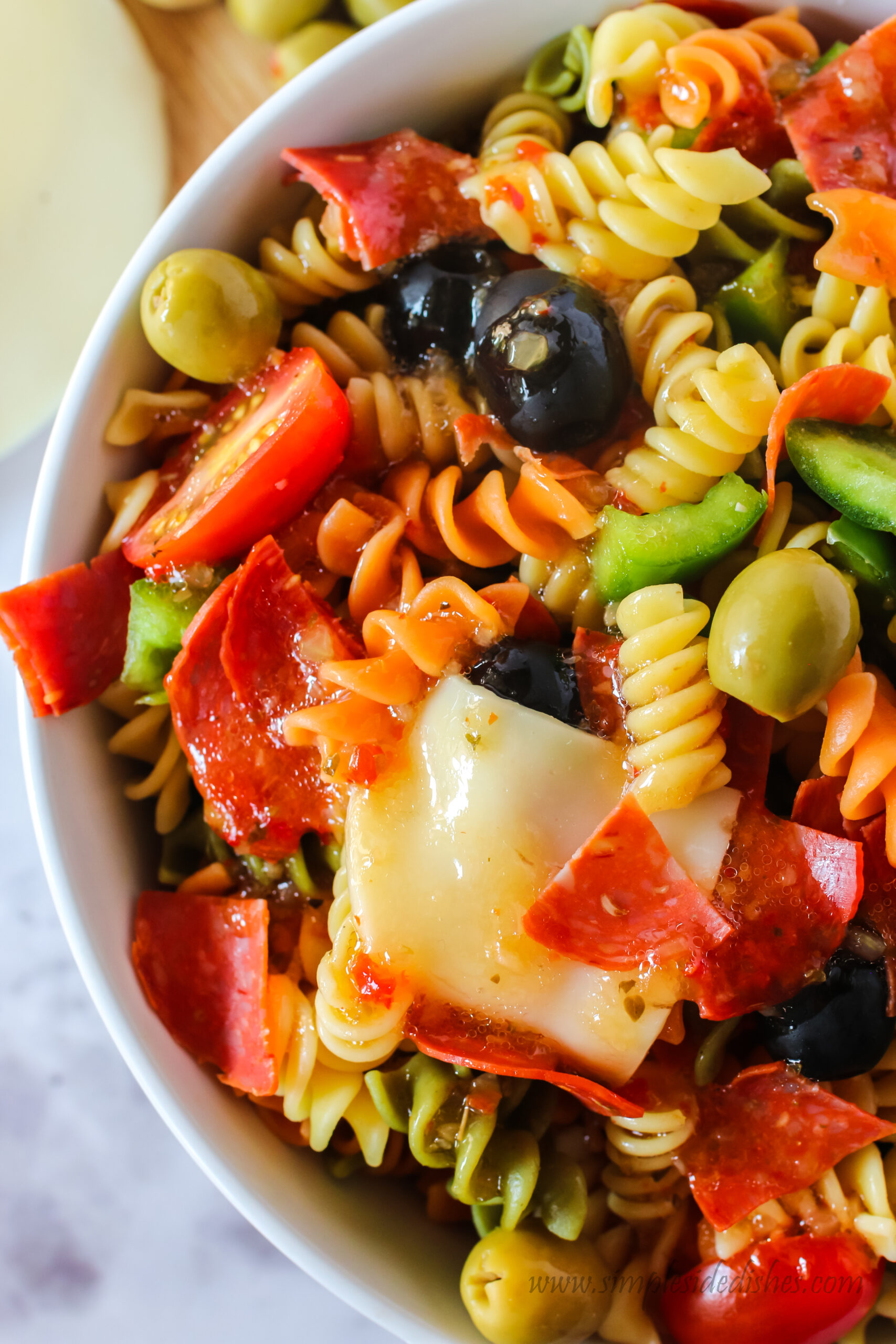 Spiral Pasta Salad - simplesidedishes.com