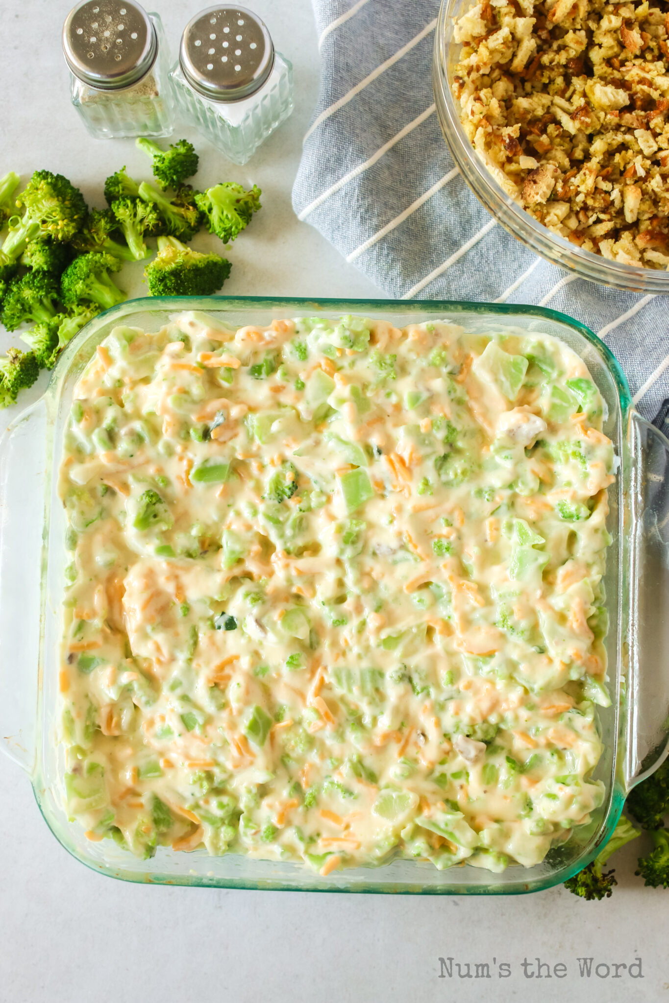 Cheesy Broccoli Stuffing Casserole - simplesidedishes.com