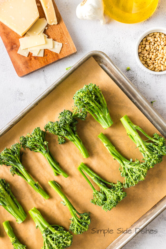 Roasted Baby Broccoli - simplesidedishes.com