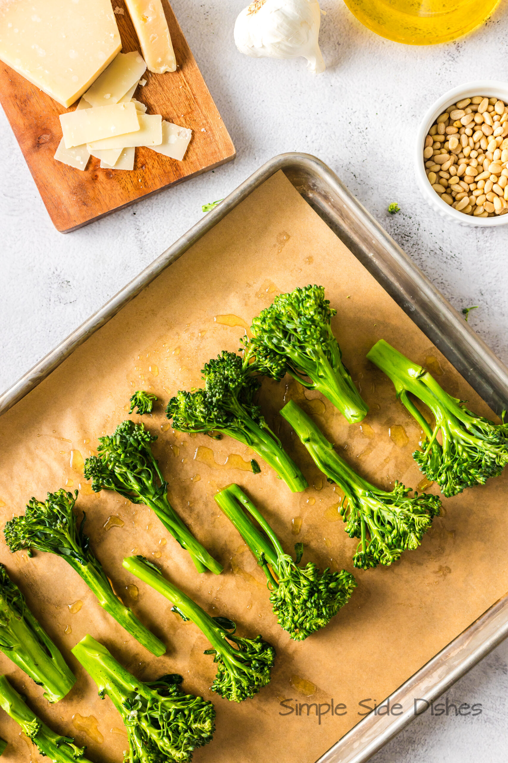 Roasted Baby Broccoli - simplesidedishes.com