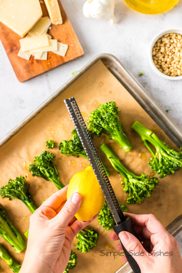 Roasted Baby Broccoli - simplesidedishes.com