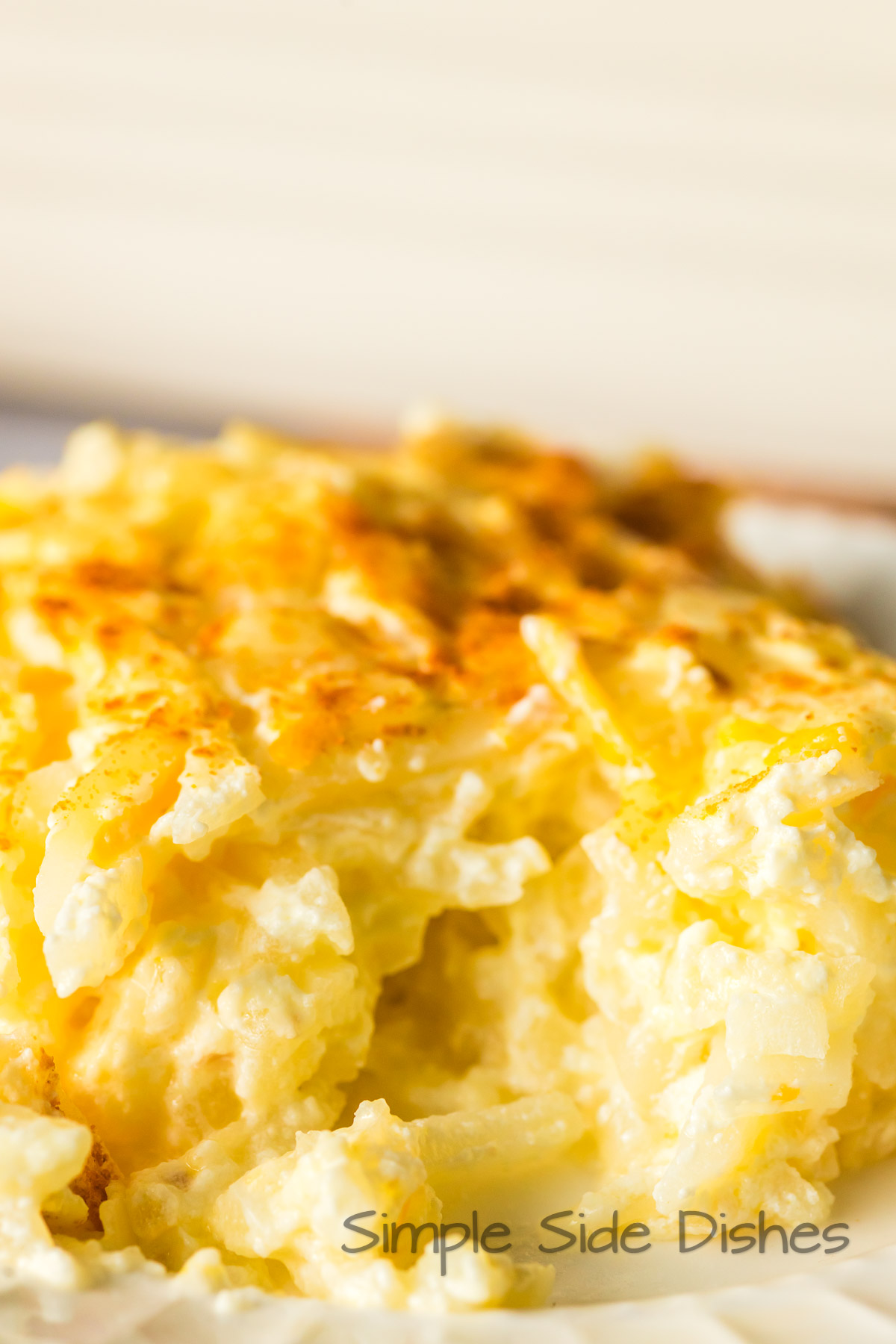 Sour Cream Hash Brown Casserole - simplesidedishes.com