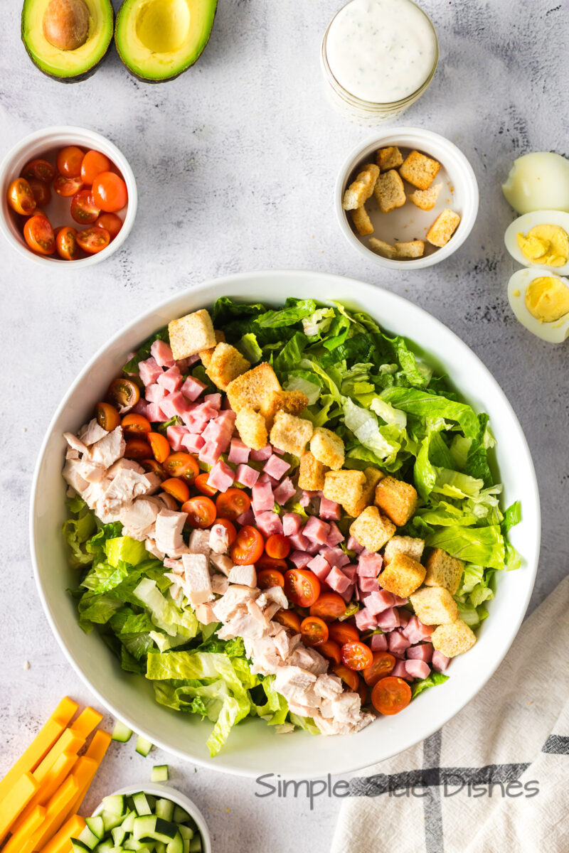 Chef Salad - simplesidedishes.com