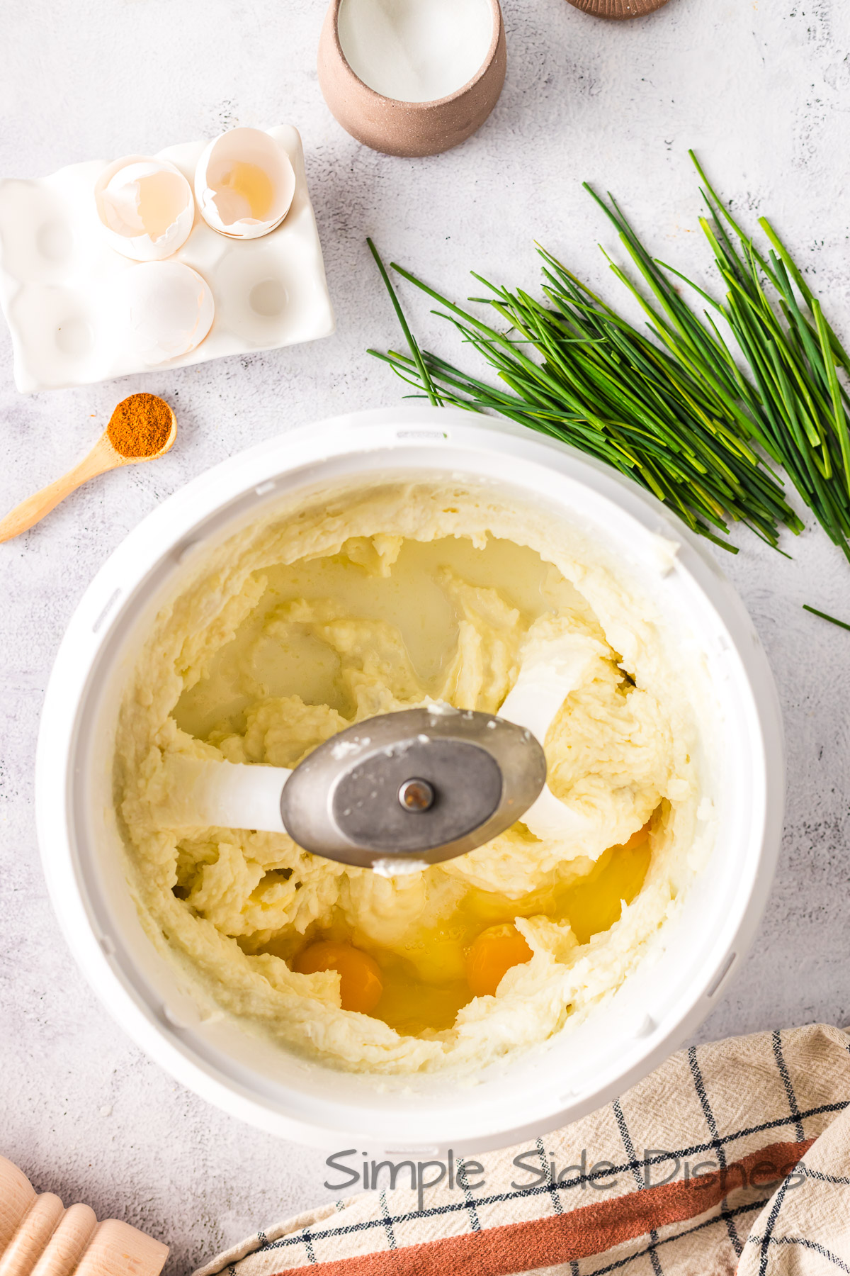 Puffed Mashed Potatoes - simplesidedishes.com