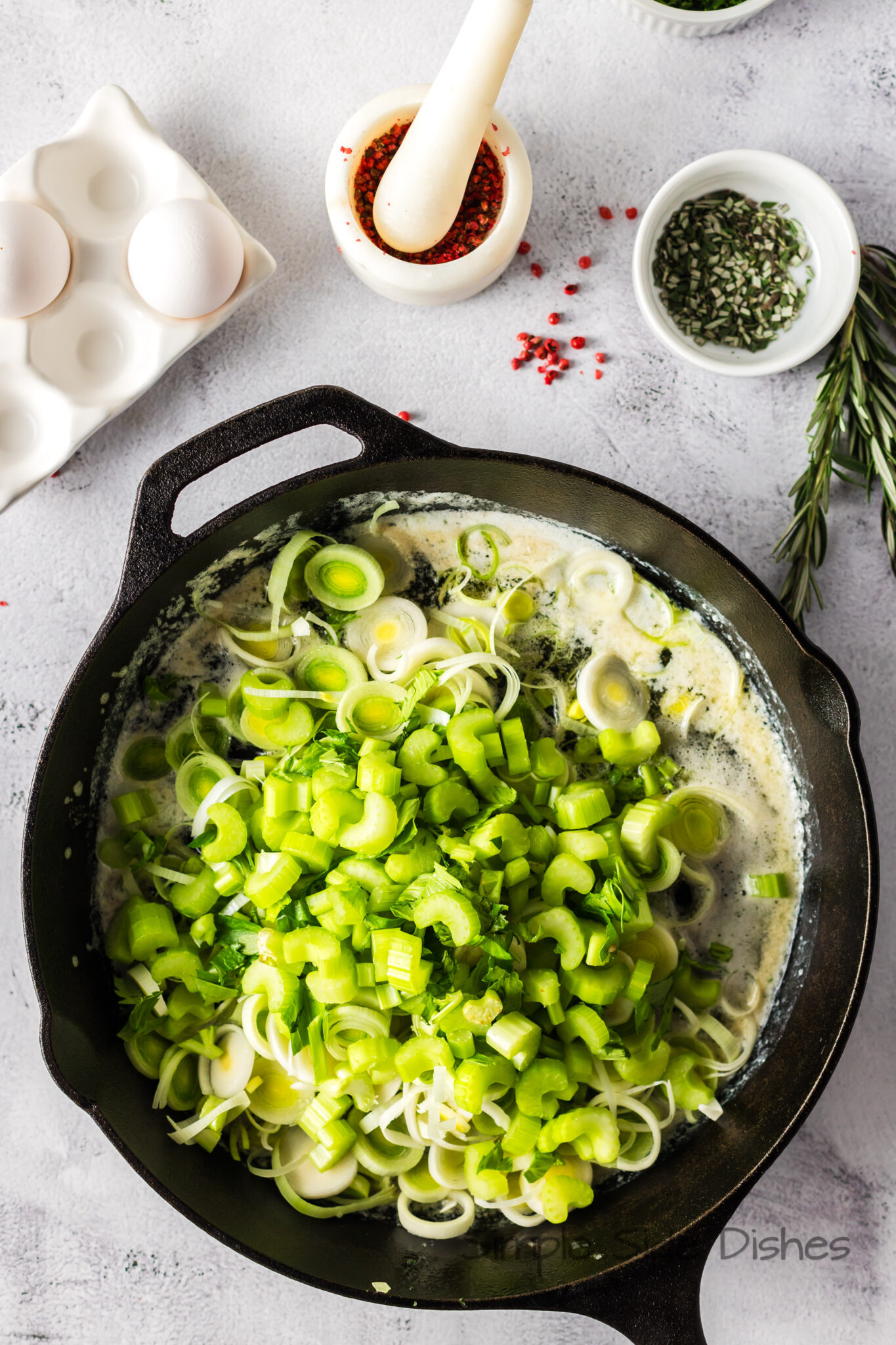 Pink Peppercorn Stuffing - simplesidedishes.com