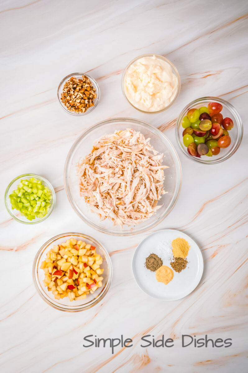 Fancy Nancy Chicken Salad - simplesidedishes.com