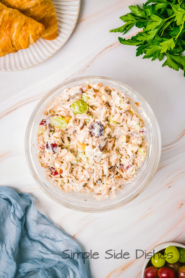Fancy Nancy Chicken Salad - simplesidedishes.com