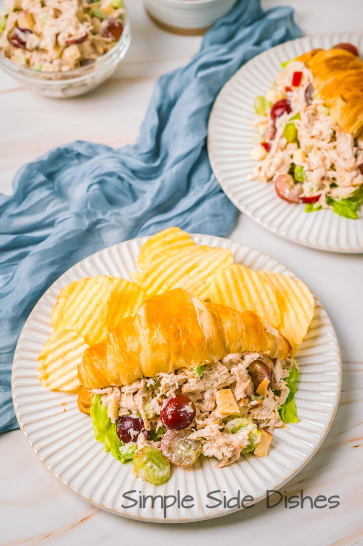 Fancy Nancy Chicken Salad - simplesidedishes.com
